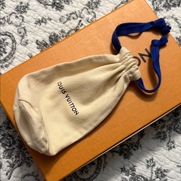 Louis Vuitton | Accessories | Louis Vuitton Small Drawstring Dust Bag ...
